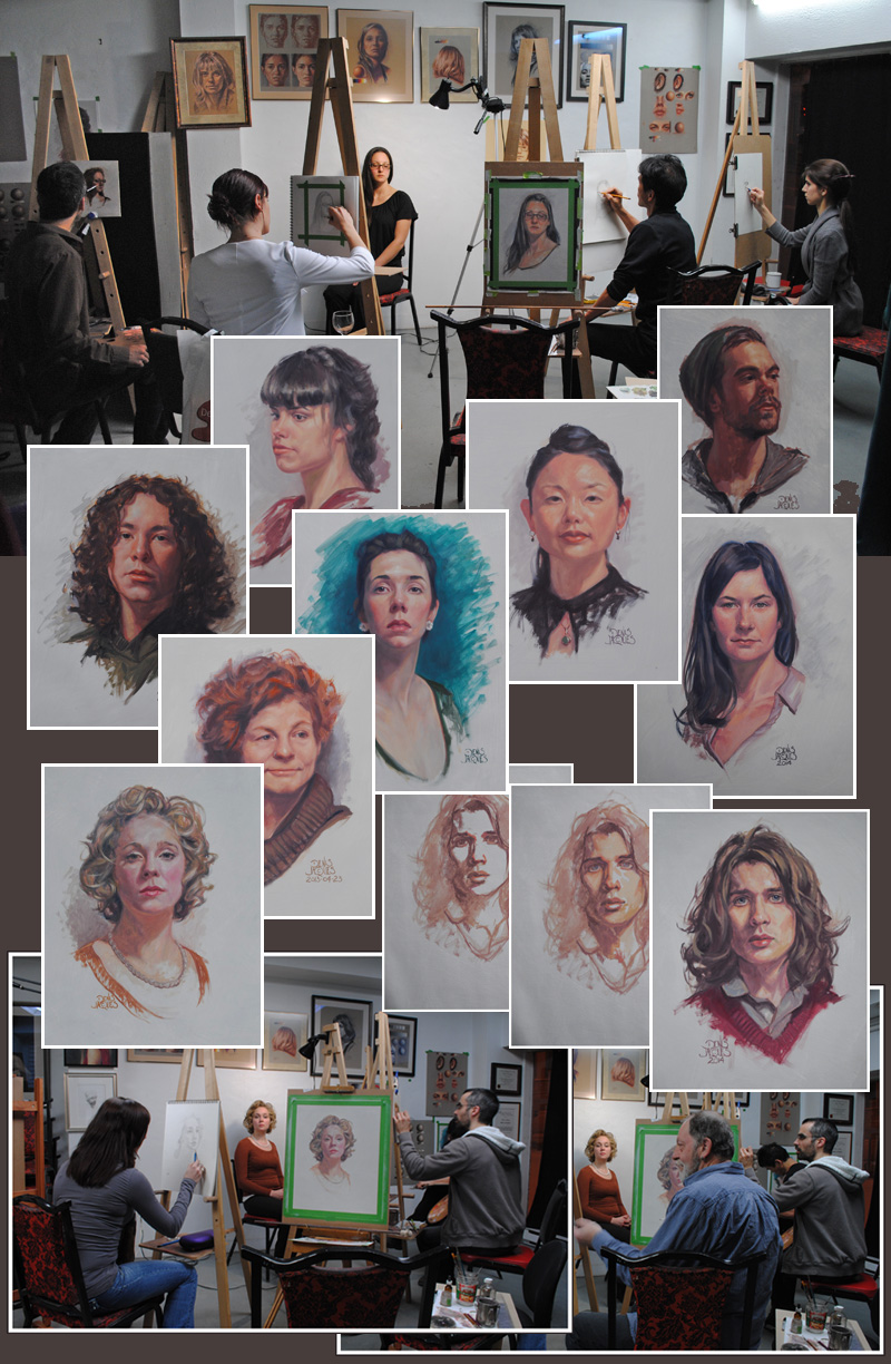 Live portrait technique